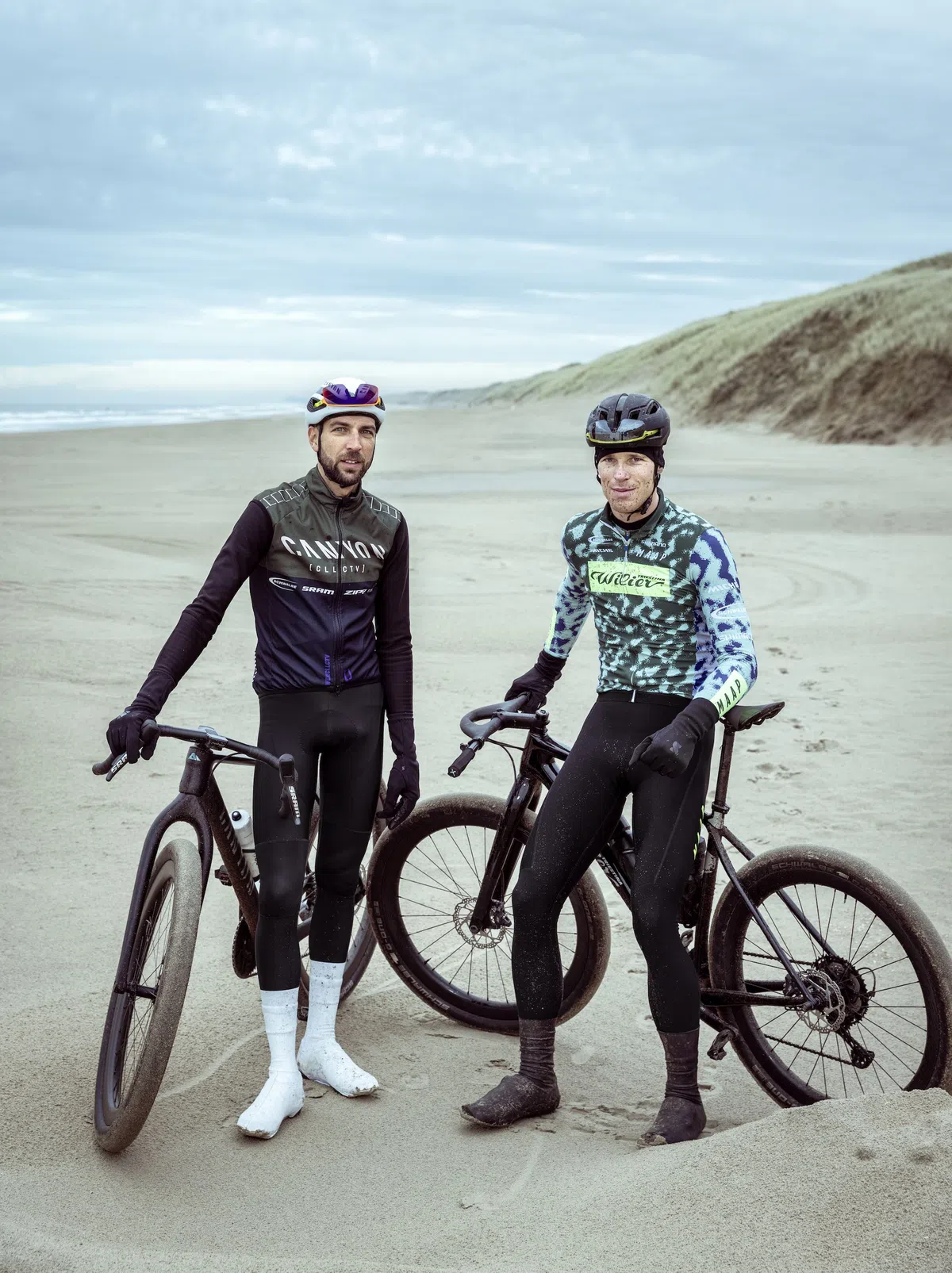 In gesprek met fietsmaten Ivar Slik en Jasper Ockeloen