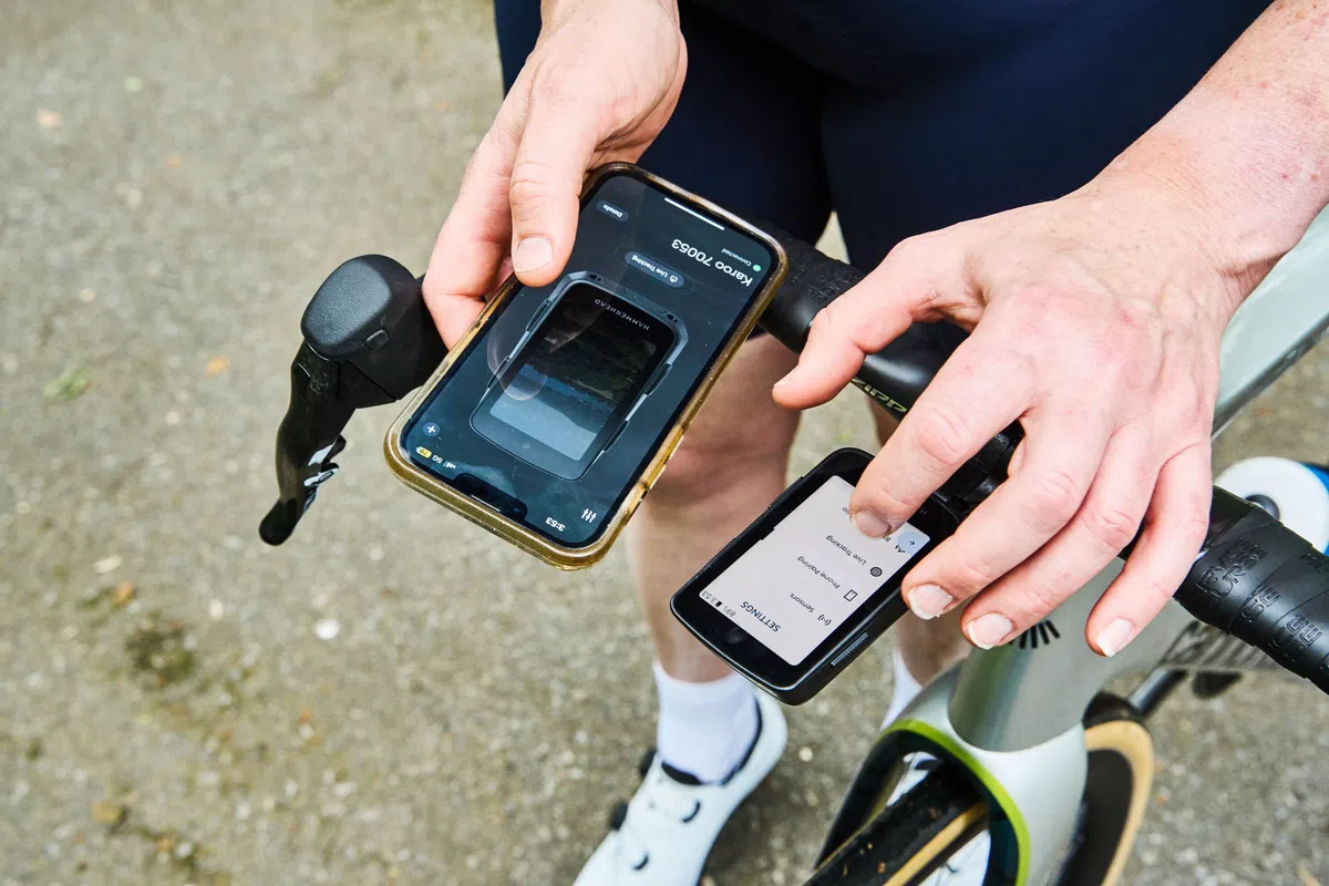 Hammerhead maakt externe apps beschikbaar op Karoo fietscomputer